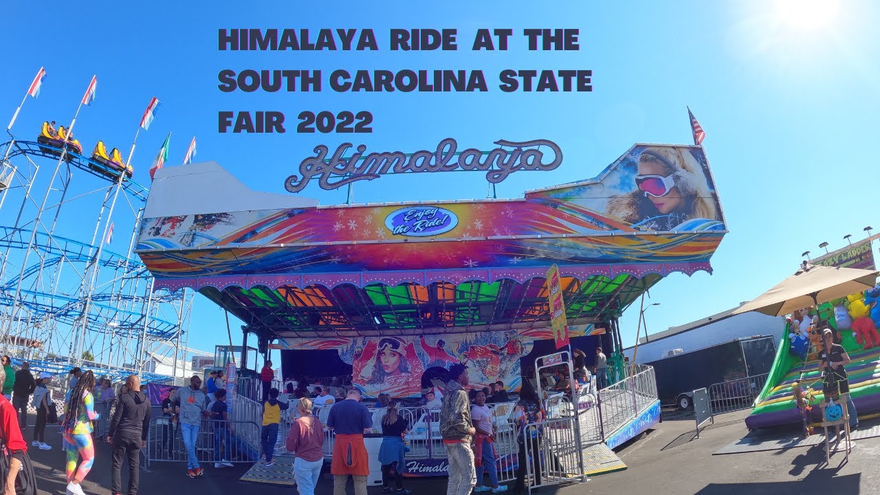 Himalaya ride at the South Carolina State Fair 2022 - YouTube