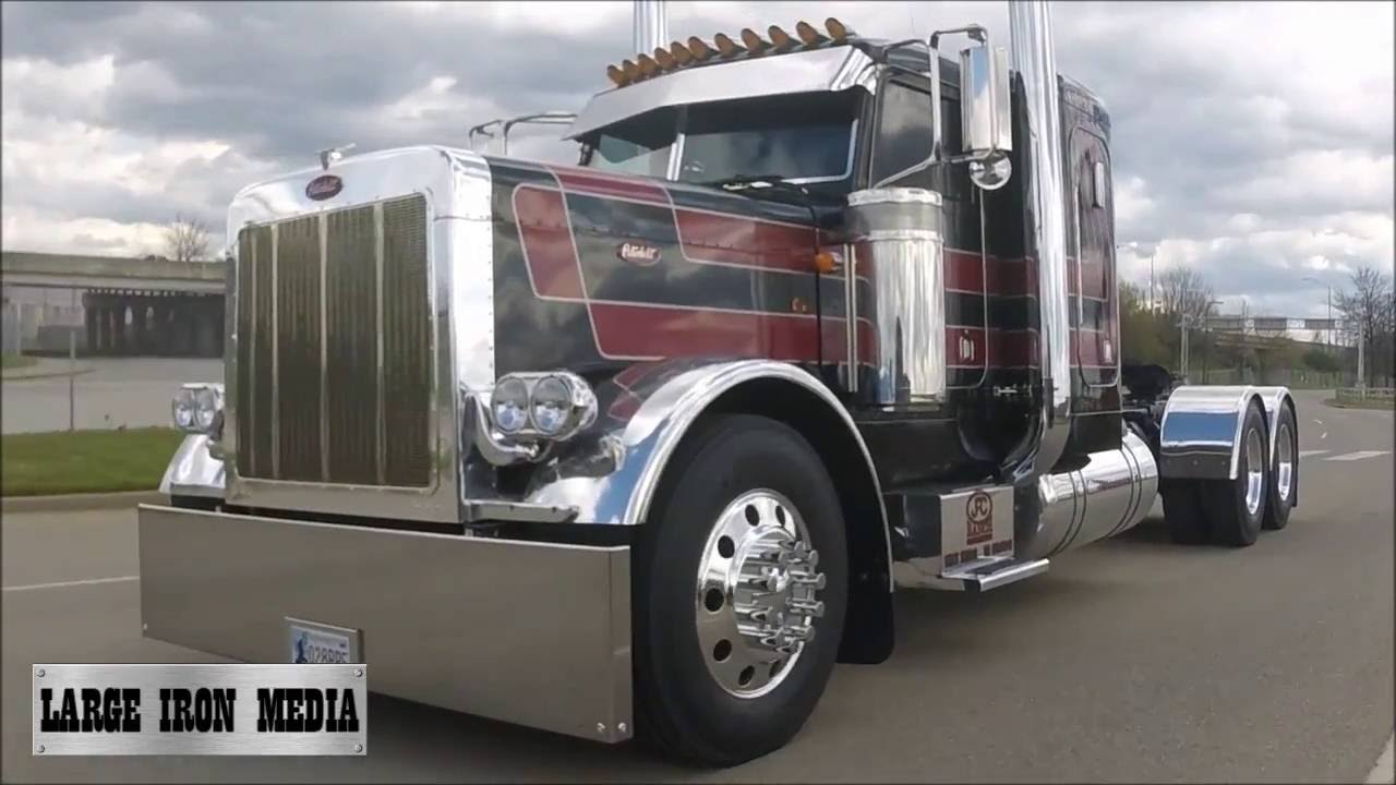 Dustin Ballard and JimBob Cross. 1995 Peterbilt 379 JRC Ranch. - YouTube