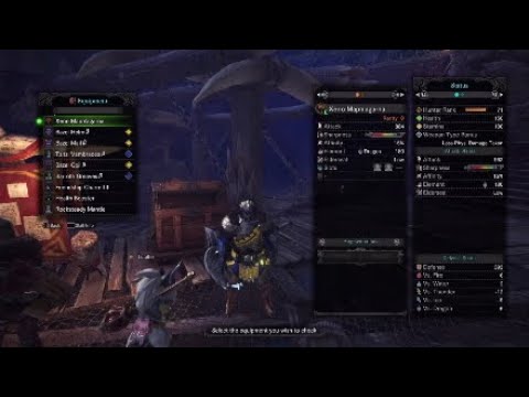 Great Armor Build! Moxie, Stun Proof, Earplugs, Tremor Resist, and More ...