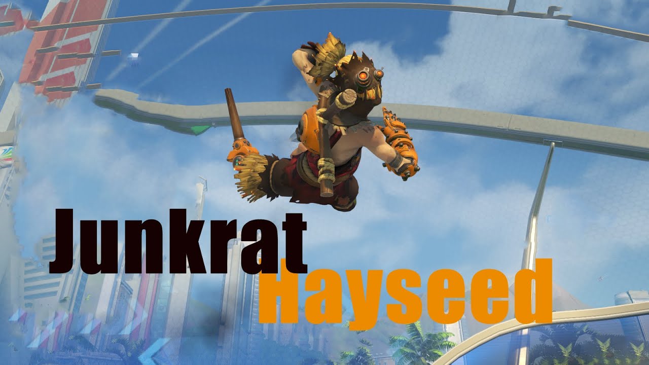Overwatch Skin Review : Junkrat Hayseed - YouTube