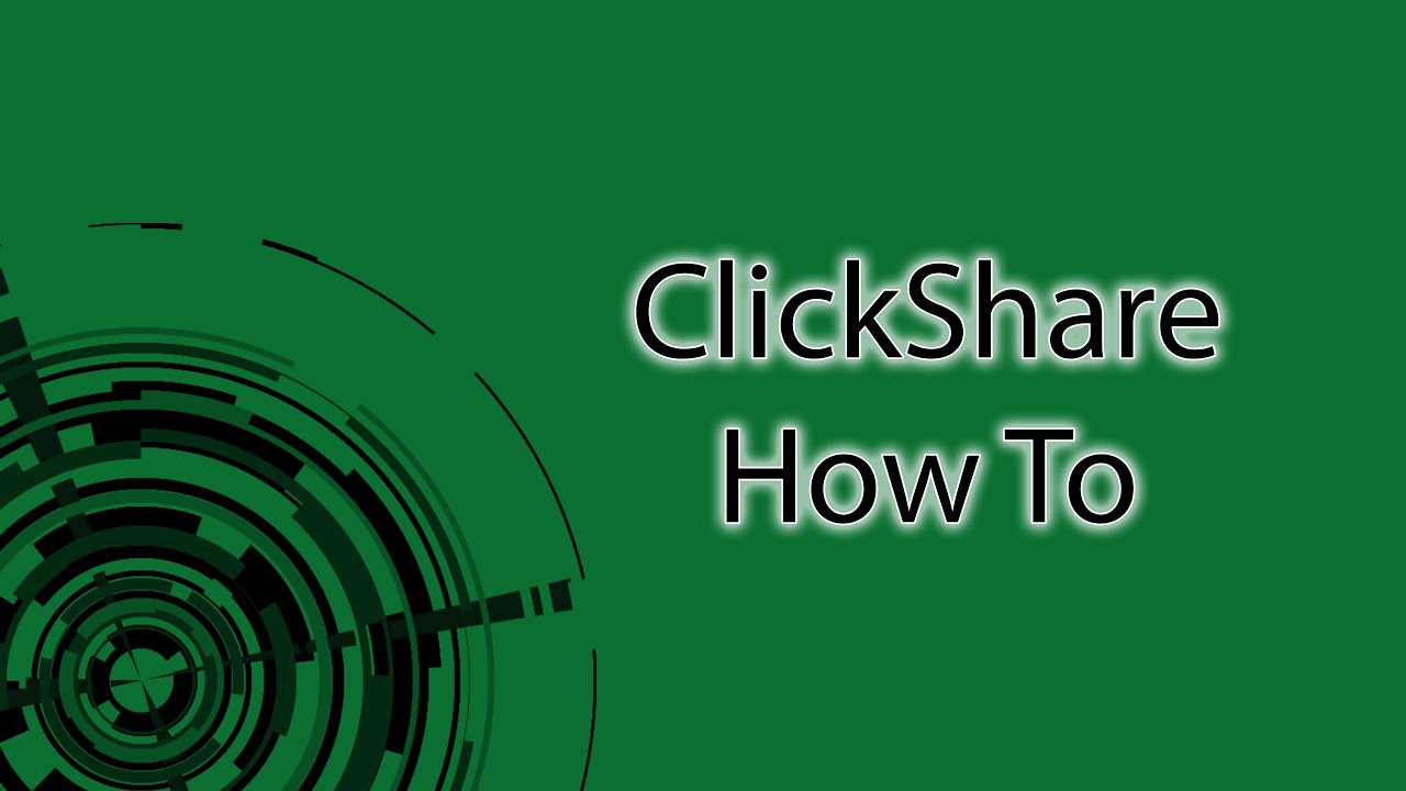 ClickShare Guide - YouTube