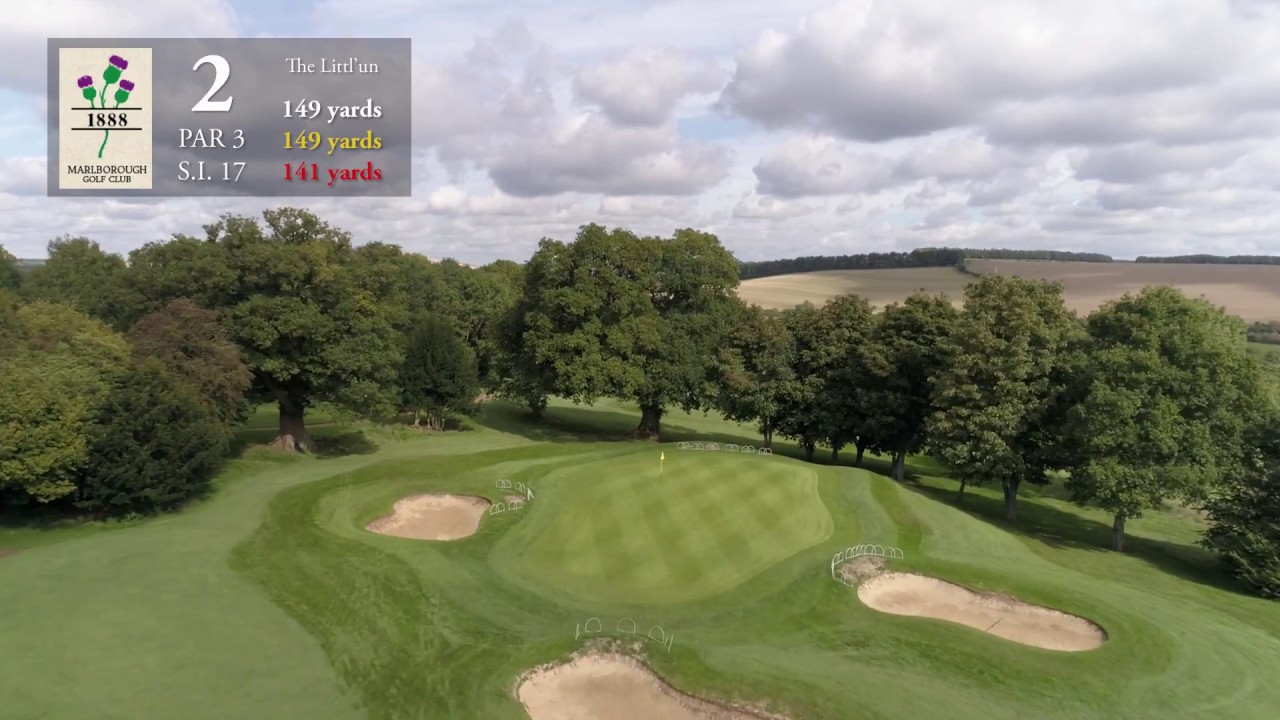 Marlborough Golf Course Hole 02 - YouTube