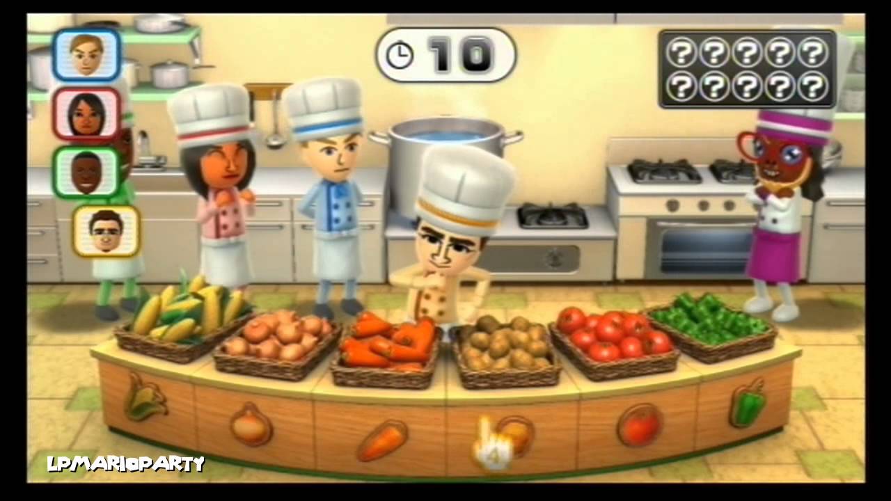 Wii Party U Minigame: Streng nach Rezept (Recipe Recall) - YouTube