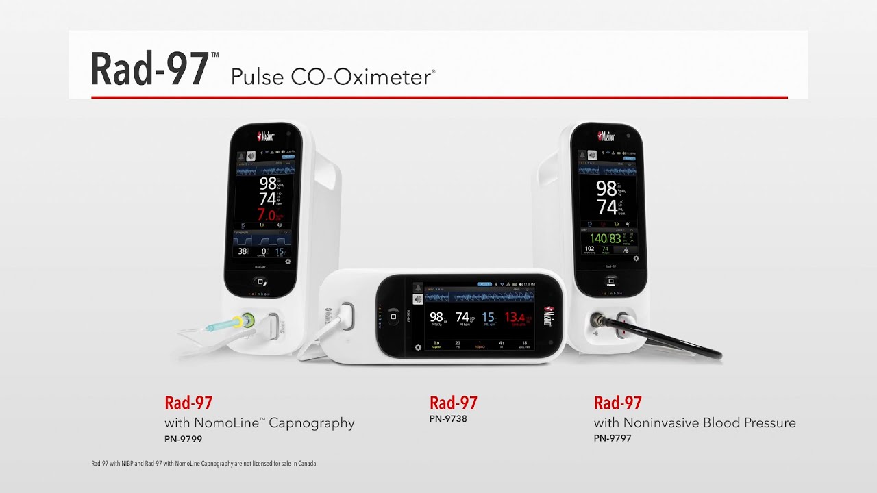 Guía de uso: Pantalla del Pulse Co-Oximeter® Rad-97®, un monitor de ...