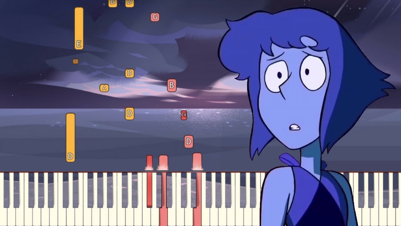 That Distant Shore - Lapis Lazuli - Steven Universe | Piano Tutorial ...