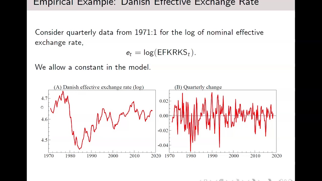 The Augmented Dickey-Fuller Test with Deterministic Terms - YouTube