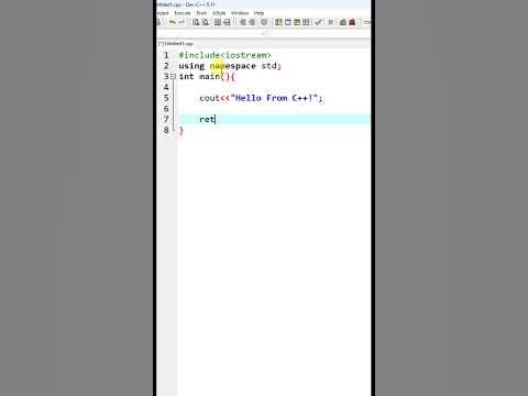 C++ Hello From C++!!! - YouTube