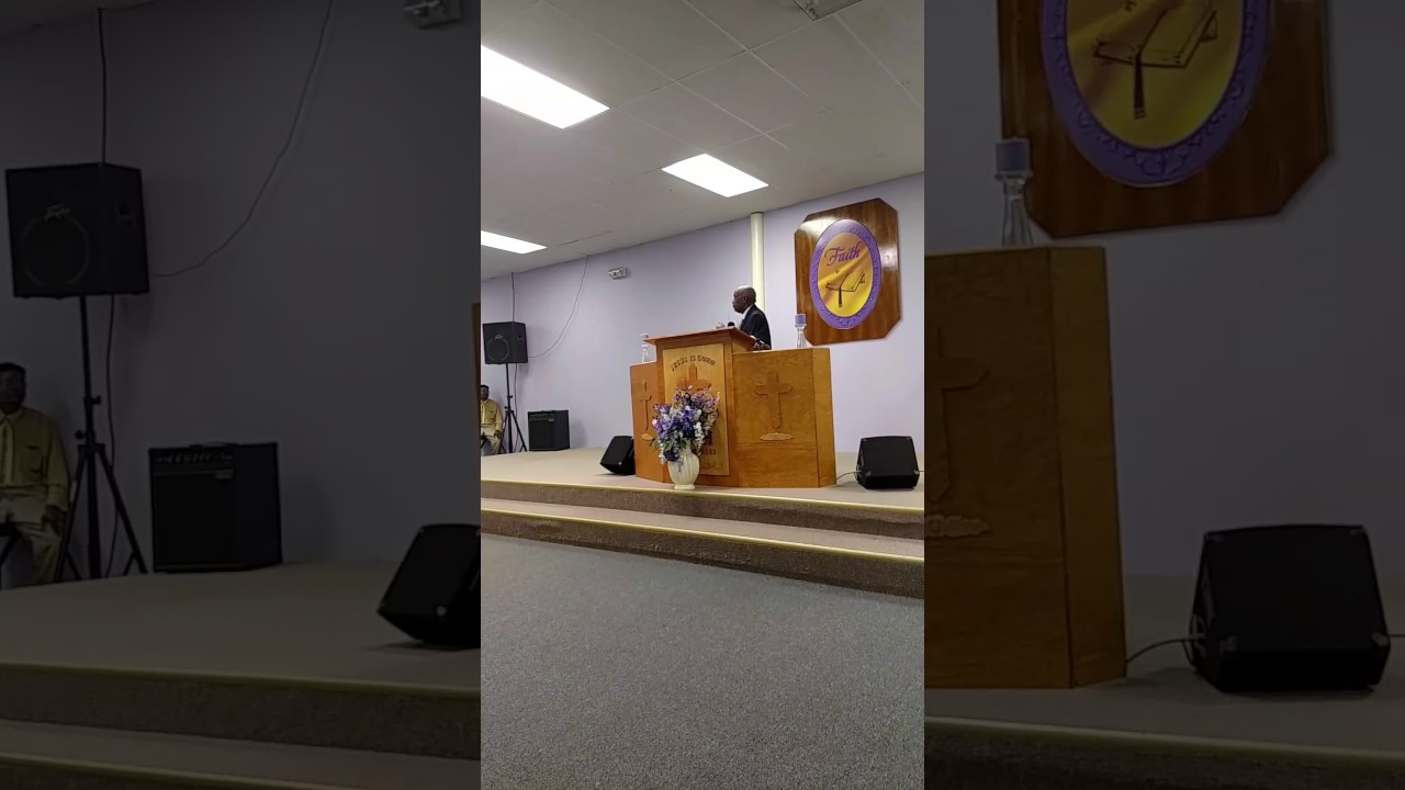 #My spiritual father Apostle Ken Roberts. Preaching in Aiken South ...