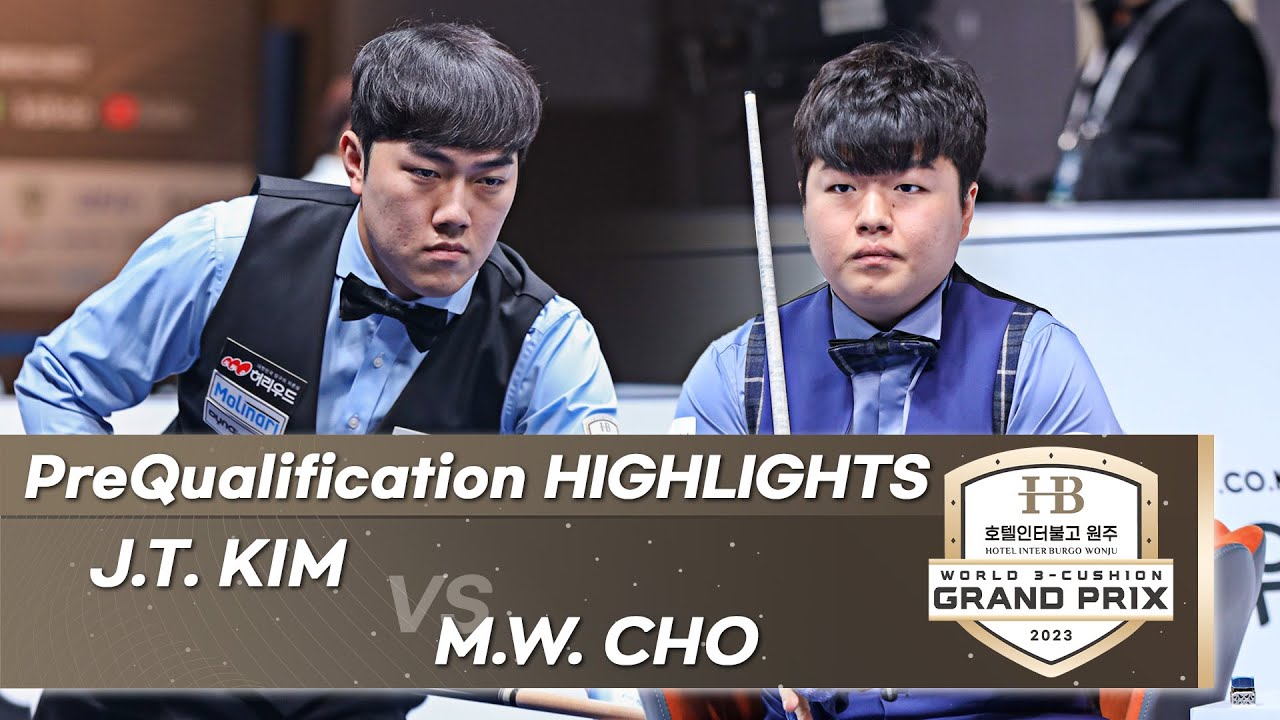 PQ - 김준태 Jun Tae KIM vs 조명우 Myung Woo CHO. H/L - YouTube