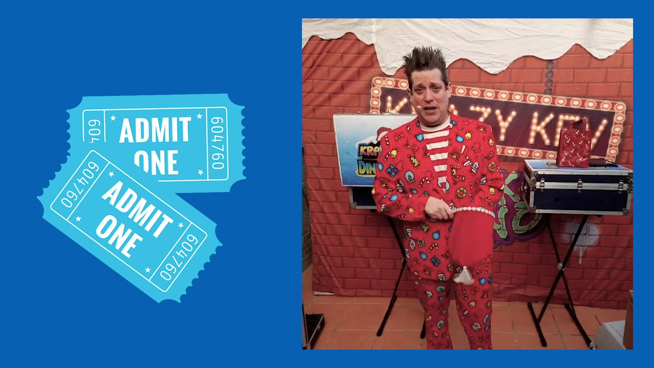 Krazy Kev and Dinky Dino - Christmas Show for Bristol Royal Hospital ...