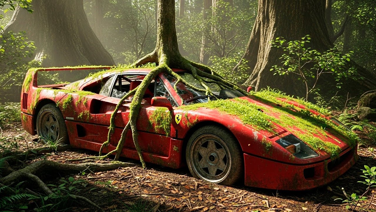 Supercar Graveyard Filled With Abandoned Luxury Vehicles! - YouTube