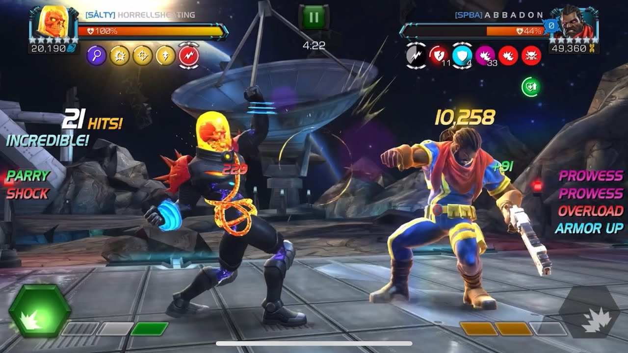 MCOC-AW-S35-W12- Salty vs SpBa- R4 Bishop is NASTY! R4 Terrax + R4 ...