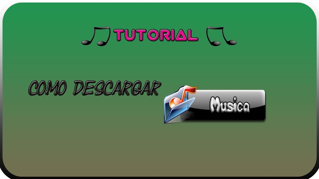 Tutorial-Como descargar música de youtube sin programas - YouTube