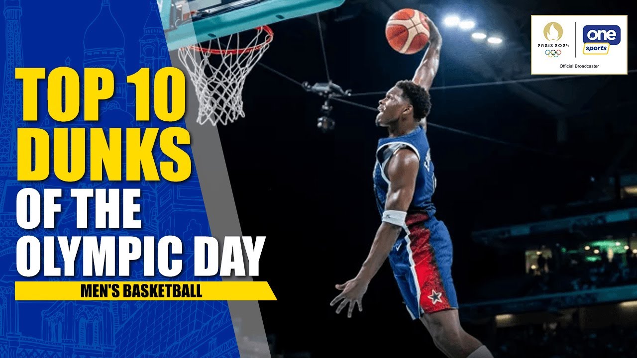 TOP 10 DUNKS of the Olympic day | MEN'S BASKETBALL | PARIS 2024 ...