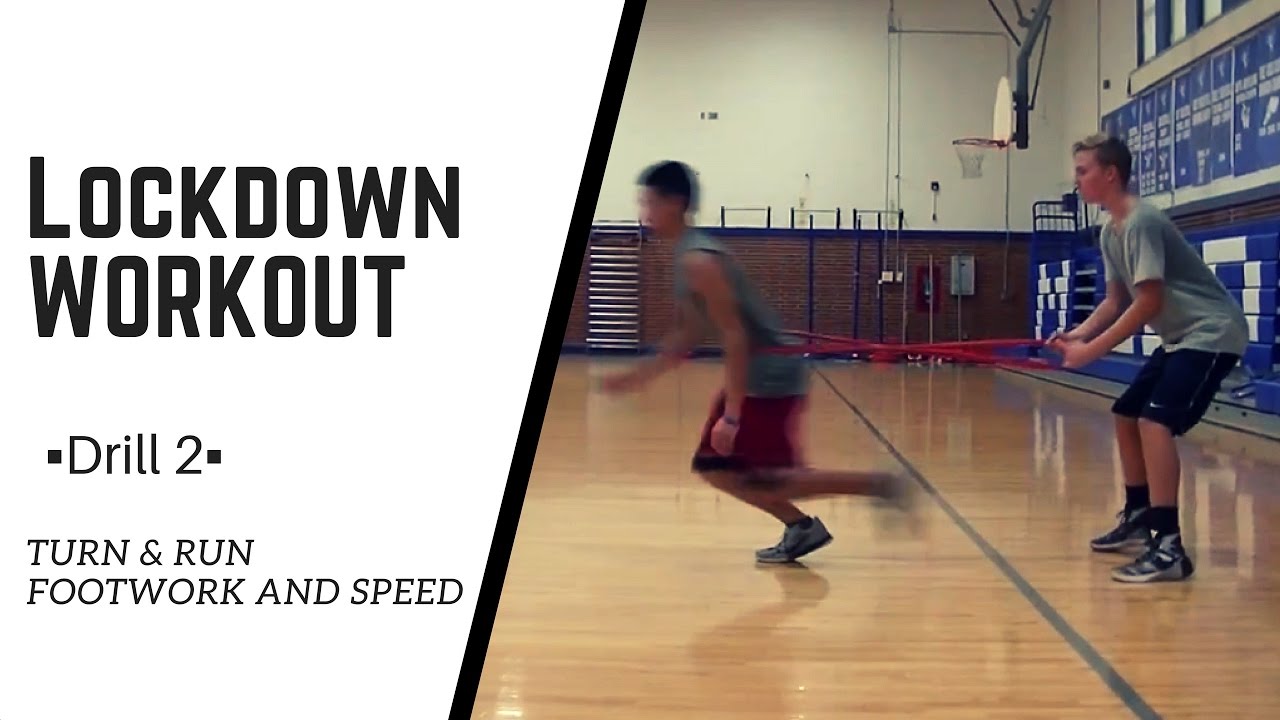 Defensive Drill 2 - Turn and Run Footwork and Speed : Lockdown Workout ...