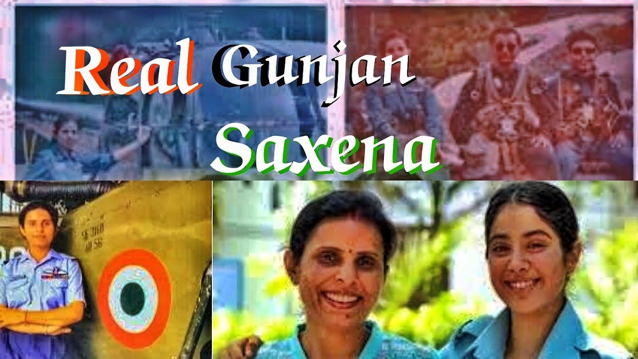 Real Gunjan saxena || The Kargil Girl || #AirForce Motivation || # ...