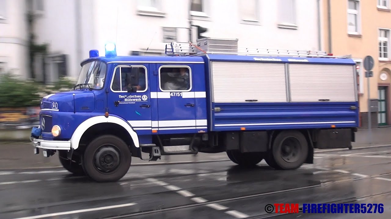GKW1 3.Technischer Zug THW OV Frankfurt am Main - YouTube