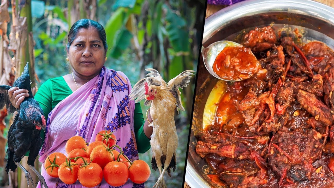 Village Cooking | S1E16 - Chicken Tomatoes Cooking Recipe by Village ...