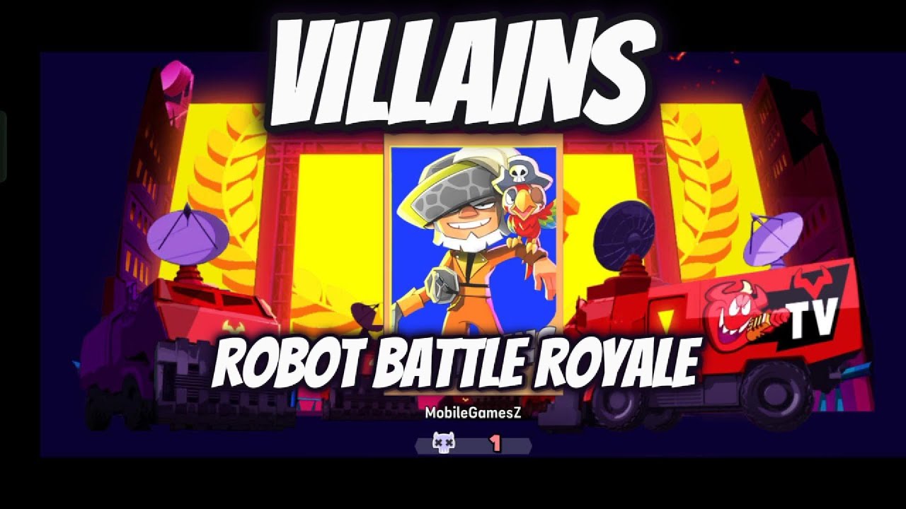 Villains: Robot Battle Royale - Gameplay - Android Game - YouTube