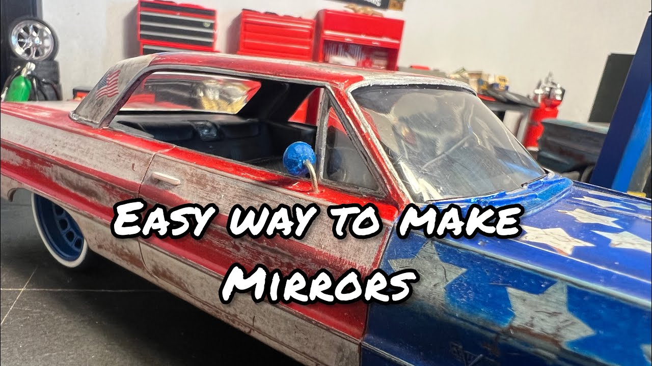 Easy way to make model car (peep) mirrors Ep#31 - YouTube