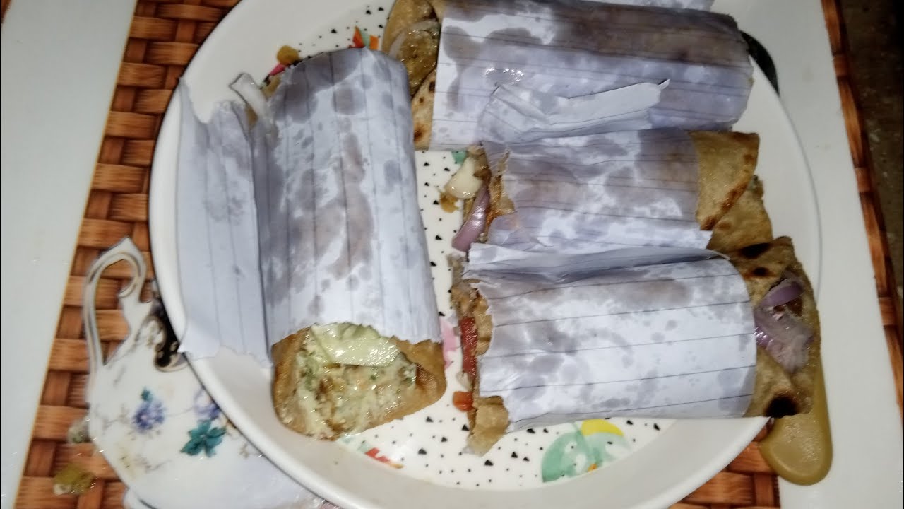 shami kabab paratha roll recipe by me||#paratharollrecipe #paratharoll ...