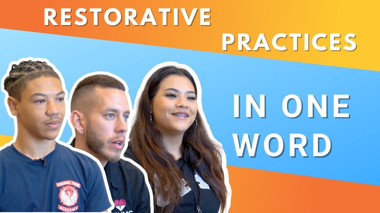 Describe Restorative Practices in One Word - YouTube
