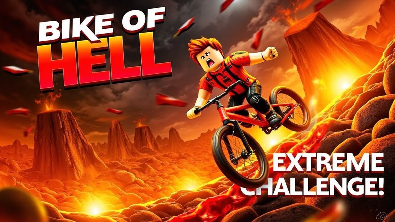 Can You Conquer the Roblox Bike of Hell? | Roblox Bike of Hell Gameplay ...