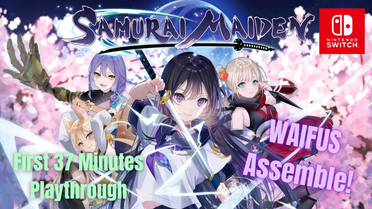First 37 Minutes of Nintendo Switch Samurai Maiden Playthrough (WNTP ...