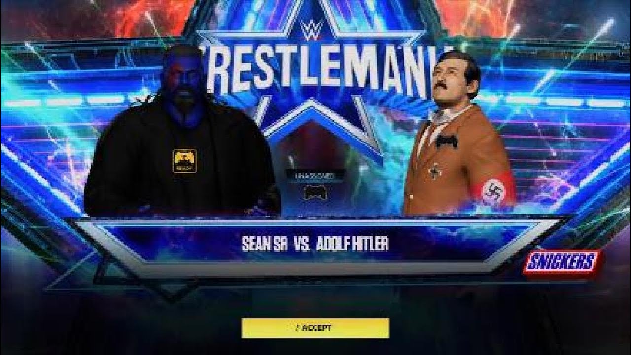 WWE 2K23: Custom Universe - Brimstone VS Adolf Hitler - YouTube