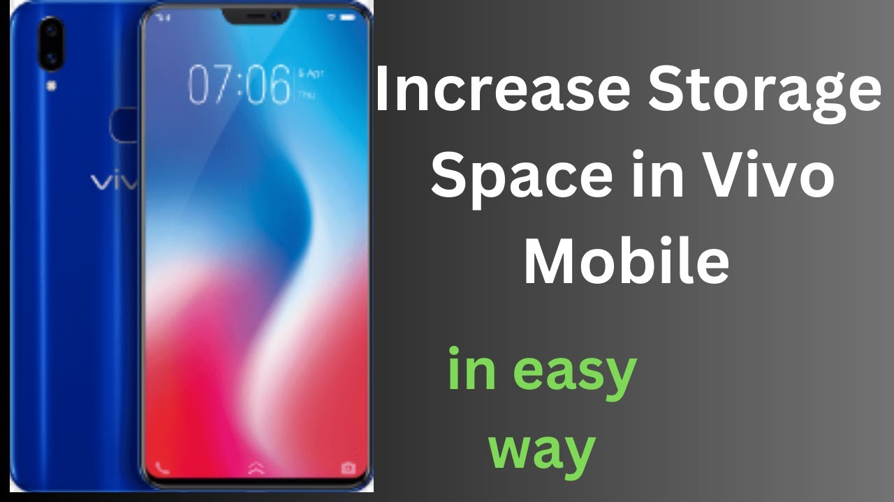 How to increase Internal Storage Space in vivo Mobile || How to ...
