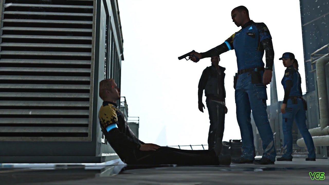 Detroit: Become Human - Markus Kills Simon for the Cause - YouTube