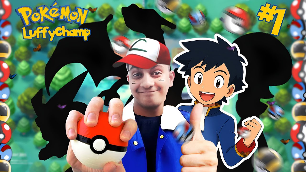 Playing Our Very Own Custom Pokémon ROM HACK!!! | Pokémon LuffyChamp #1 ...