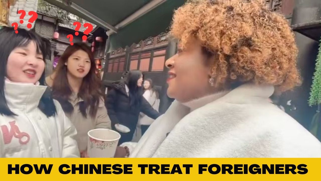 How Chinese treat foreigners. Chinese are very welcoming when they come ...