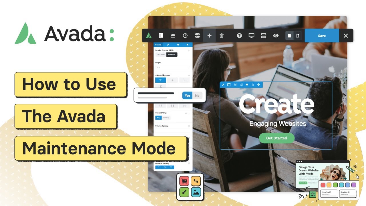 How to Use the Avada Maintenance Mode - YouTube