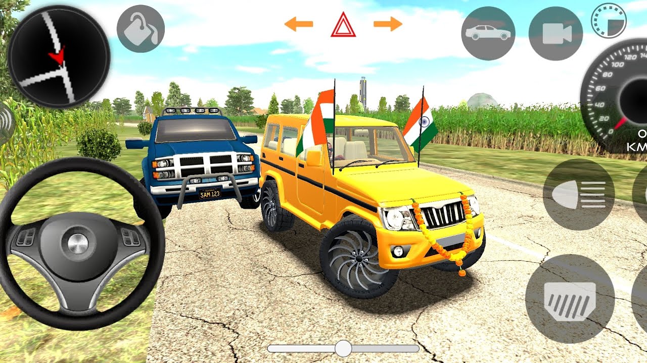 Indian boloro car 3d game driving and off rooting by 👑 king Krishna ...