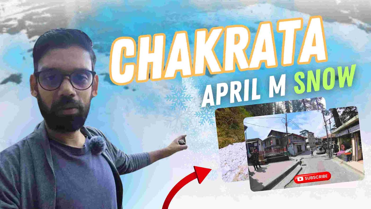 Chakrata SNOW in April | Tiger Fall Chakrata Uttarakhand | Waterfall ...