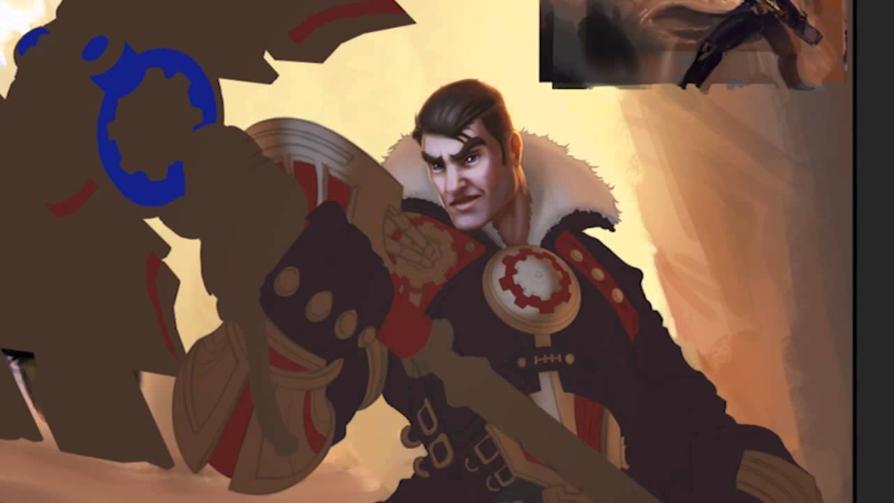 Jayce Art Spotlight - League of Legends - YouTube