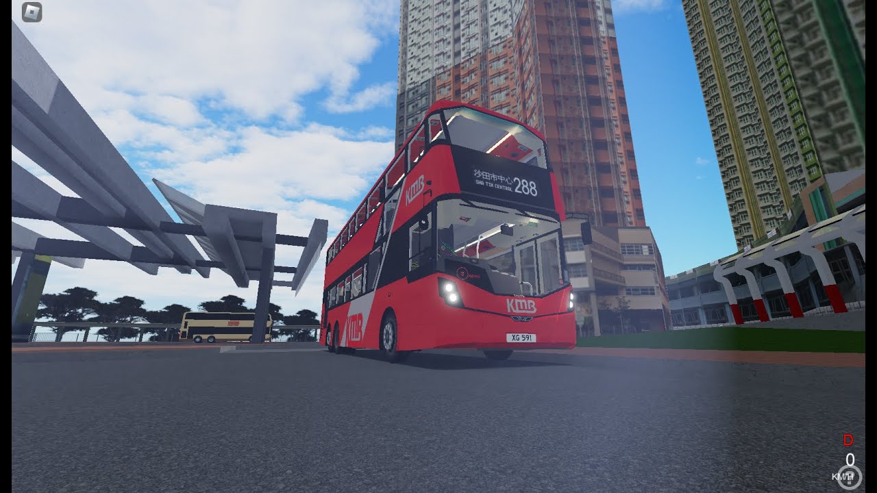 [RIP Old B/T]Roblox KMB 288 水泉澳循環沙田市中心 V6B185 - YouTube