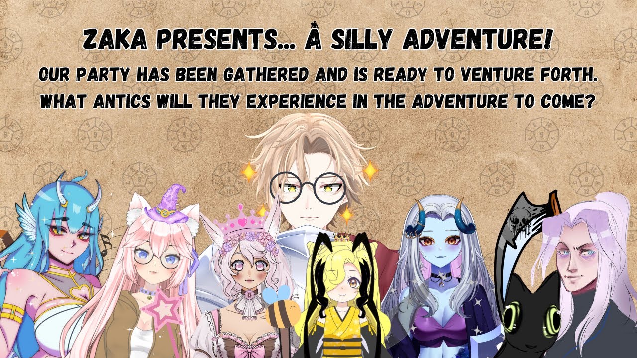 Zaka's Silly Vtuber DND Adventure Episode 1! - Part 1: A Silly Man's ...