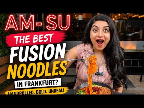 The Best Fusion Noodles in Frankfurt? 🤔