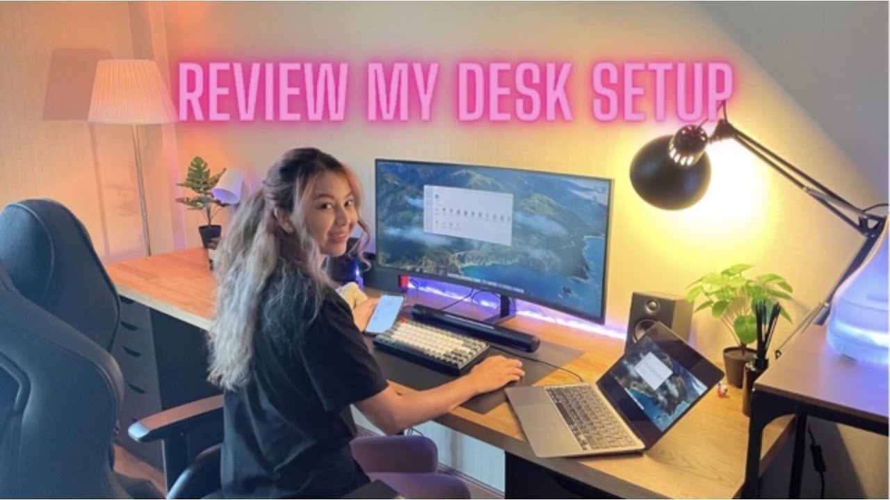 Review My Desk Setup สุขใดไหนเล่าจะเท่า จัดโต๊ะคอม - YouTube
