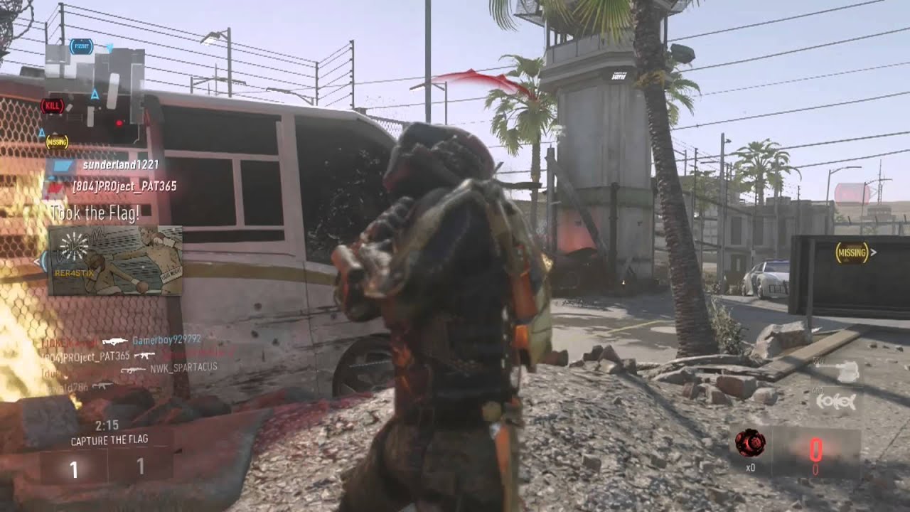 Call of Duty Advanced Warfare Multiplayer Gameplay, CTF, PS4 - YouTube