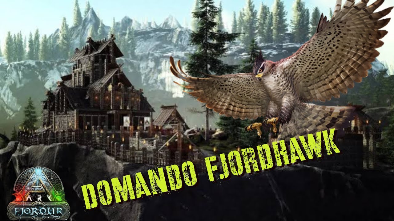 #Ark Domando nosso Fjordhawk - YouTube