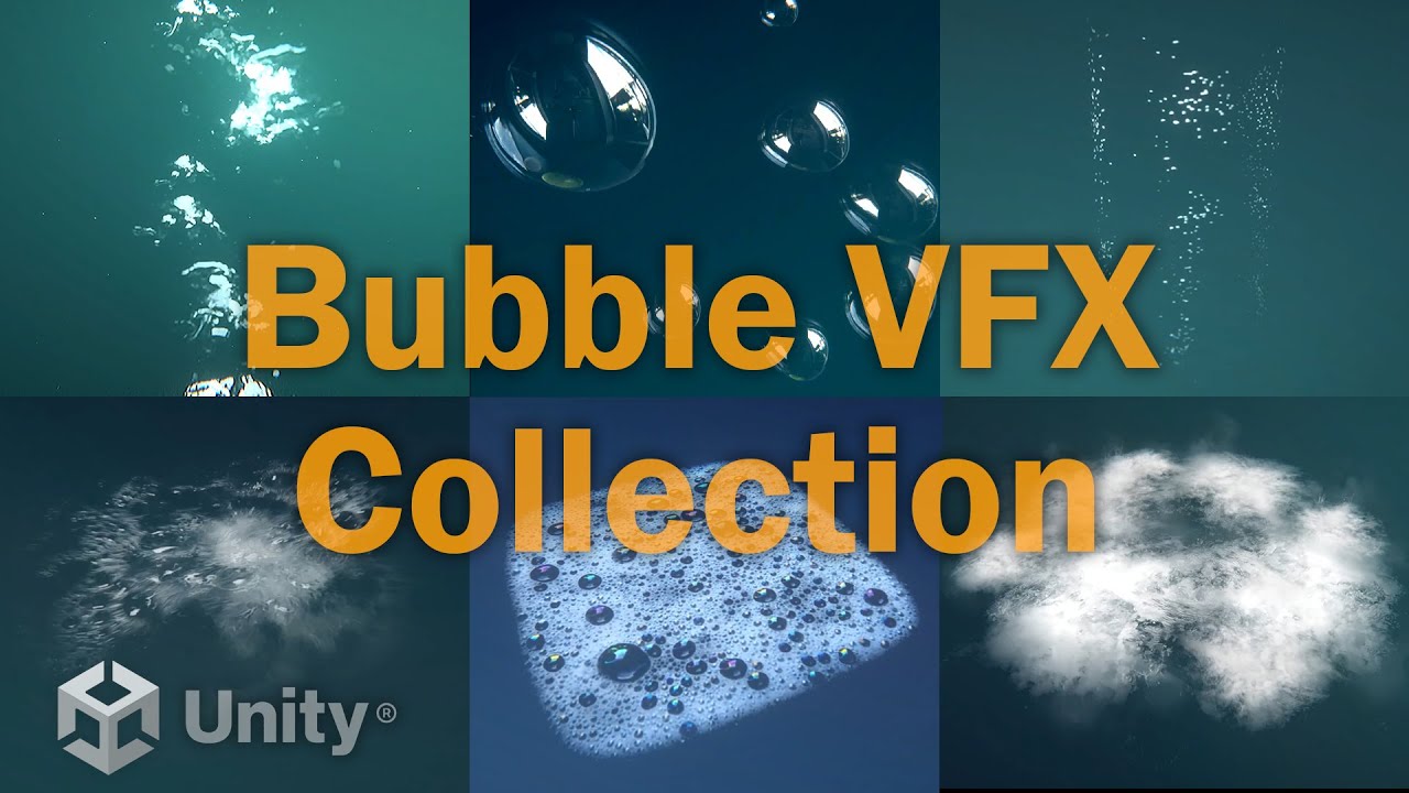 Bubble VFX Collection for the Unity game engine - YouTube