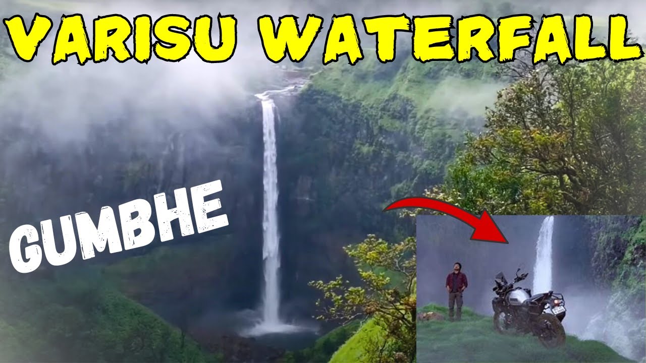 dangerous waterfall don’t do this ⚠️ |gumbhe waterfalls ⛔️ |Maharstra📍 ...