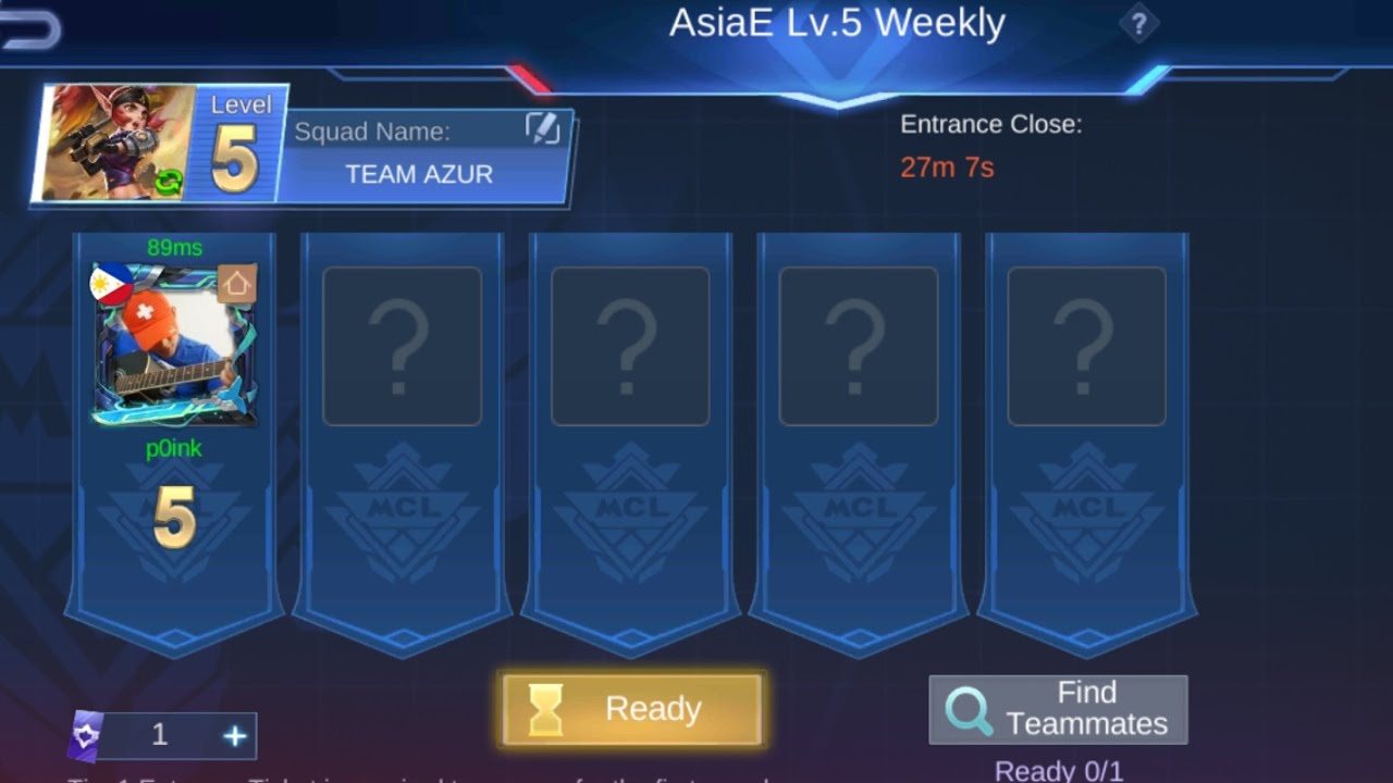MCL WEEKLY TOURNAMENT MOBILE LEGENDS BANG BANG - YouTube