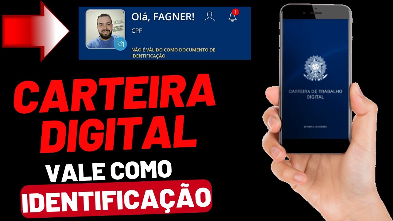CARTEIRA DE TRABALHO VALE COMO DOCUMENTO DE IDENTIFICAÇÃO - YouTube