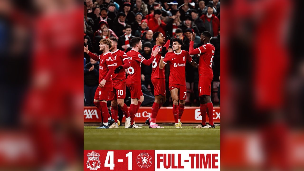 Liverpool 4-1 Chelsea (Match Day Review) - YouTube