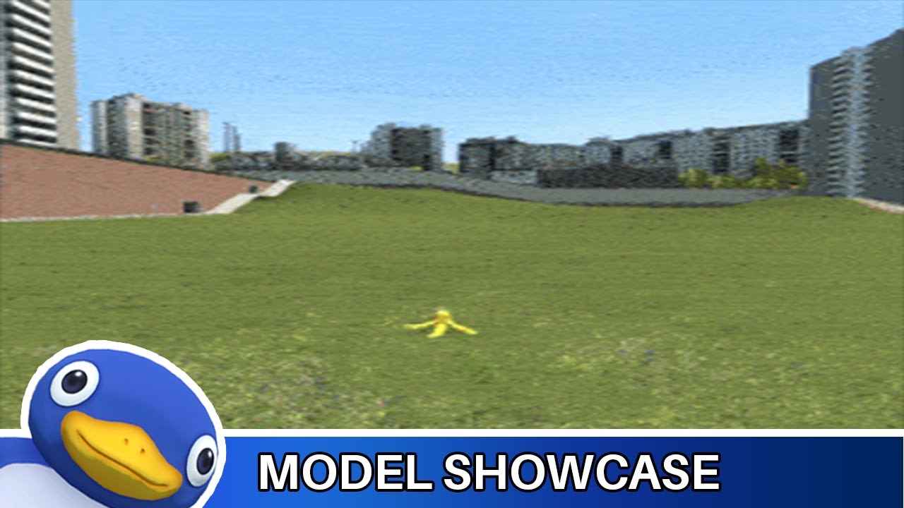 Banana Peel Entity (GMOD Model Showcase) - YouTube