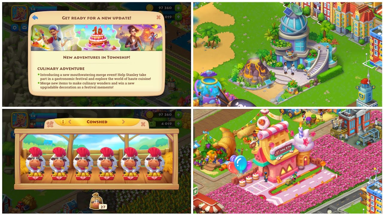 🎂 Township: Update 12.0.0 | All Skin & Decor & Stickers & Avatars 🎂 ...